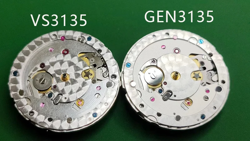 Dandong Vsf Super 3135 Automatic Mechanical Movement Blue Balance Wheel ...