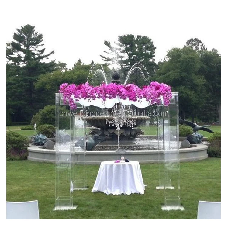 2019 Modern Transparent Acrylic Arches Wedding Gazebo Backdrop - Buy ...