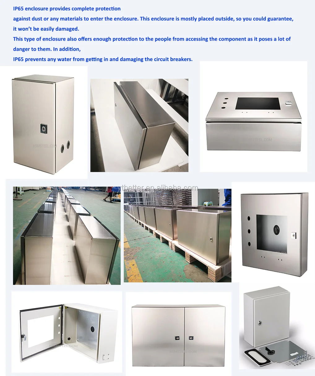 OEM Electrical Control Metal Box - Stainless Steel