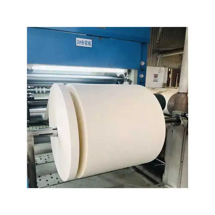Pe Cotted Paper Bottom Roll Food Grade High Bulk Single PE Coated Paper ...