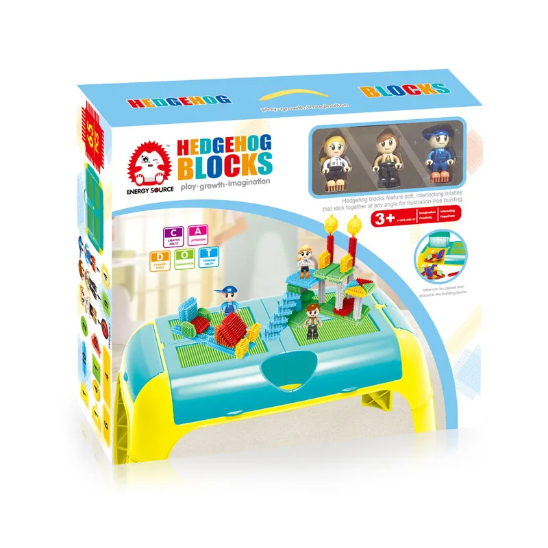Stick Together Toys - Hedgehog Building Blocks for Kids