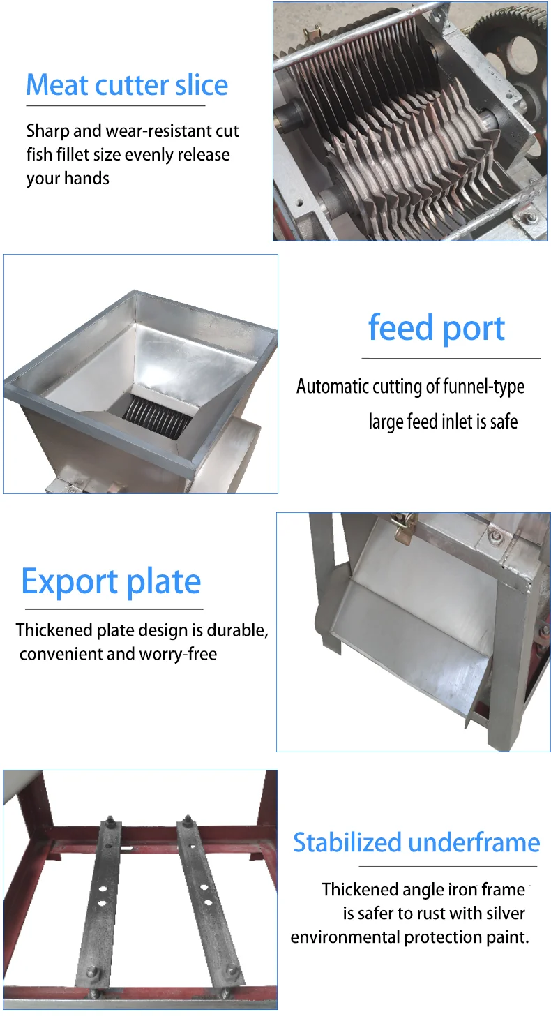 Wholesale Price Small Electric Fish Cutting Filleting Slicing Machine ...