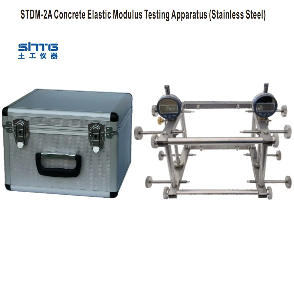 Stdm 2a Concrete Elastic Modulus Testing Apparatus Stainless Steel