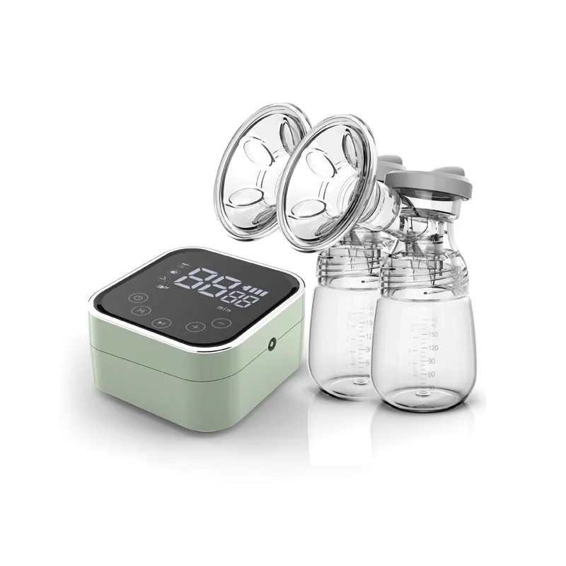New Hot Selling Breast Massage Milker Rechargeable Postpartum Portable Electric Bilateral Breast ...