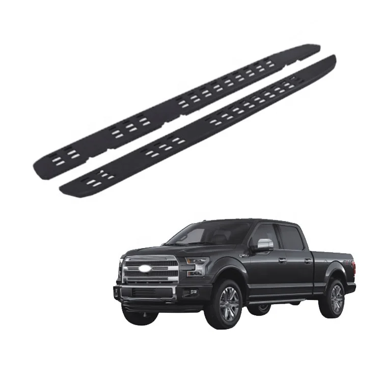 FOR 2015-2020 FORD F150 CREW CAB PAIR 7.5inch RAPTOR STYLE SIDE STEP ...