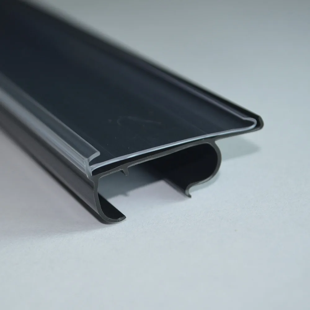 Clear Plastic Shelf Edge Label Holders Strip Price Shelf Talker for ...