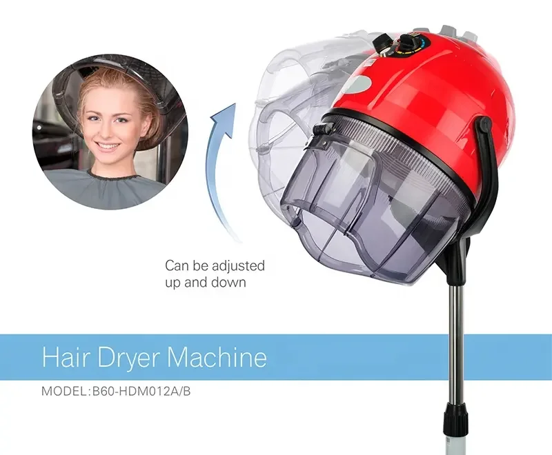 Professional Salon Hood Hair Dryer - Fast Styling Solutions