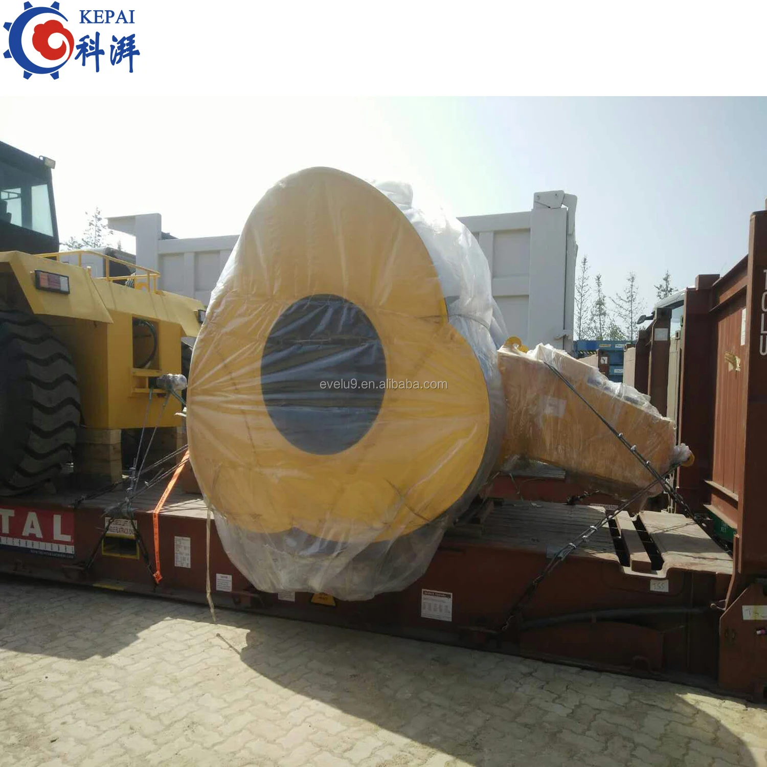 Compactor Roller Ganda Sheep Foot 6830 Baru, Garansi 1 Tahun
