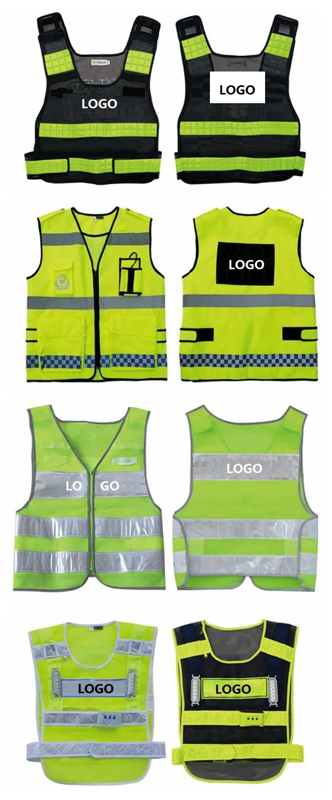 Security Traffic Jacket Men Reflective Clothing Vest - Buy Security ...