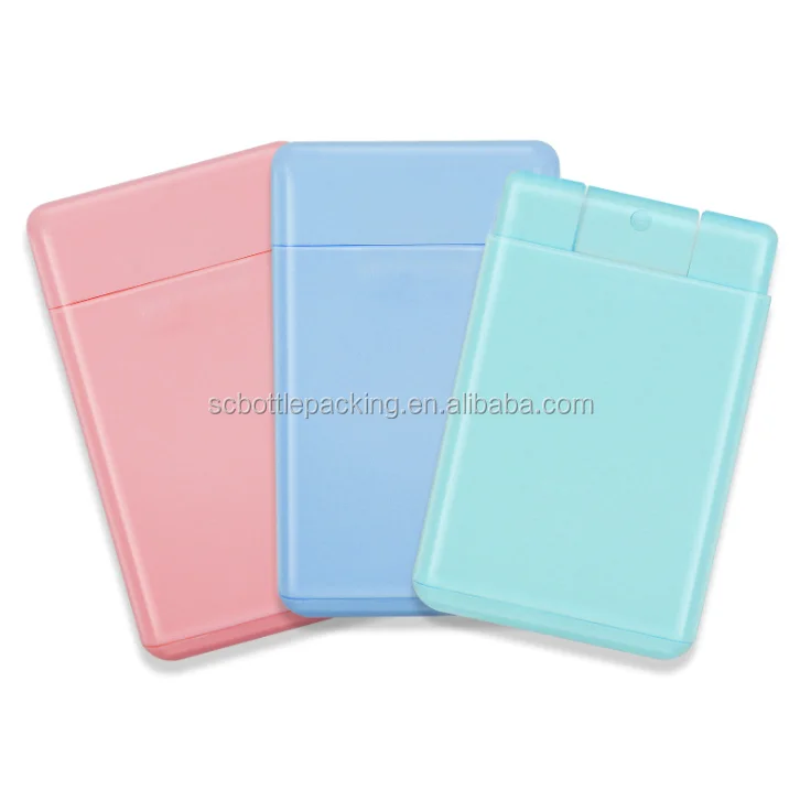 38ml/45ml Flat Spray Bottle Credit Card Shape Flat Plastic Pp Pocket ...