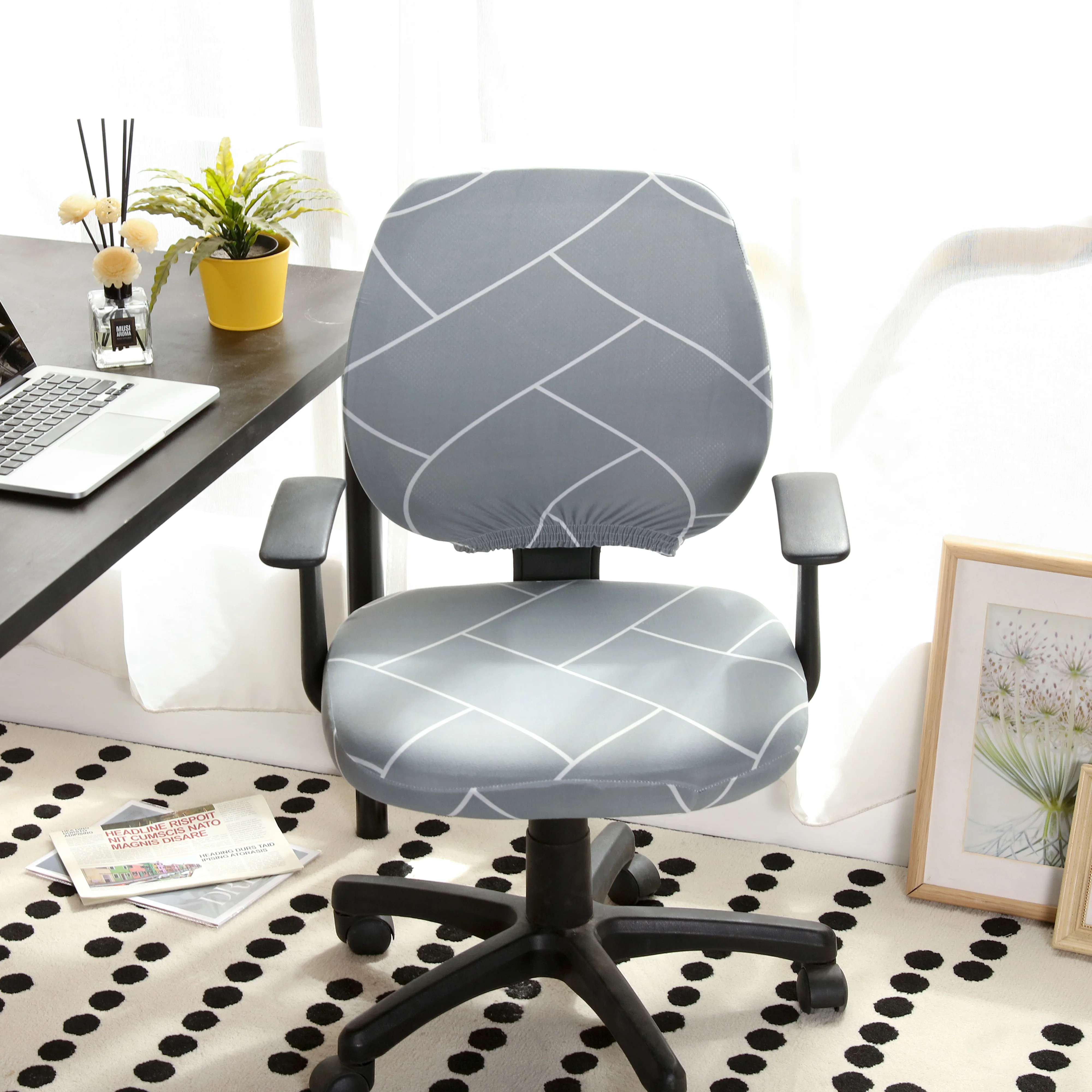 Forcheer Computer Office Chair Cover - Protective & Stretchable ...