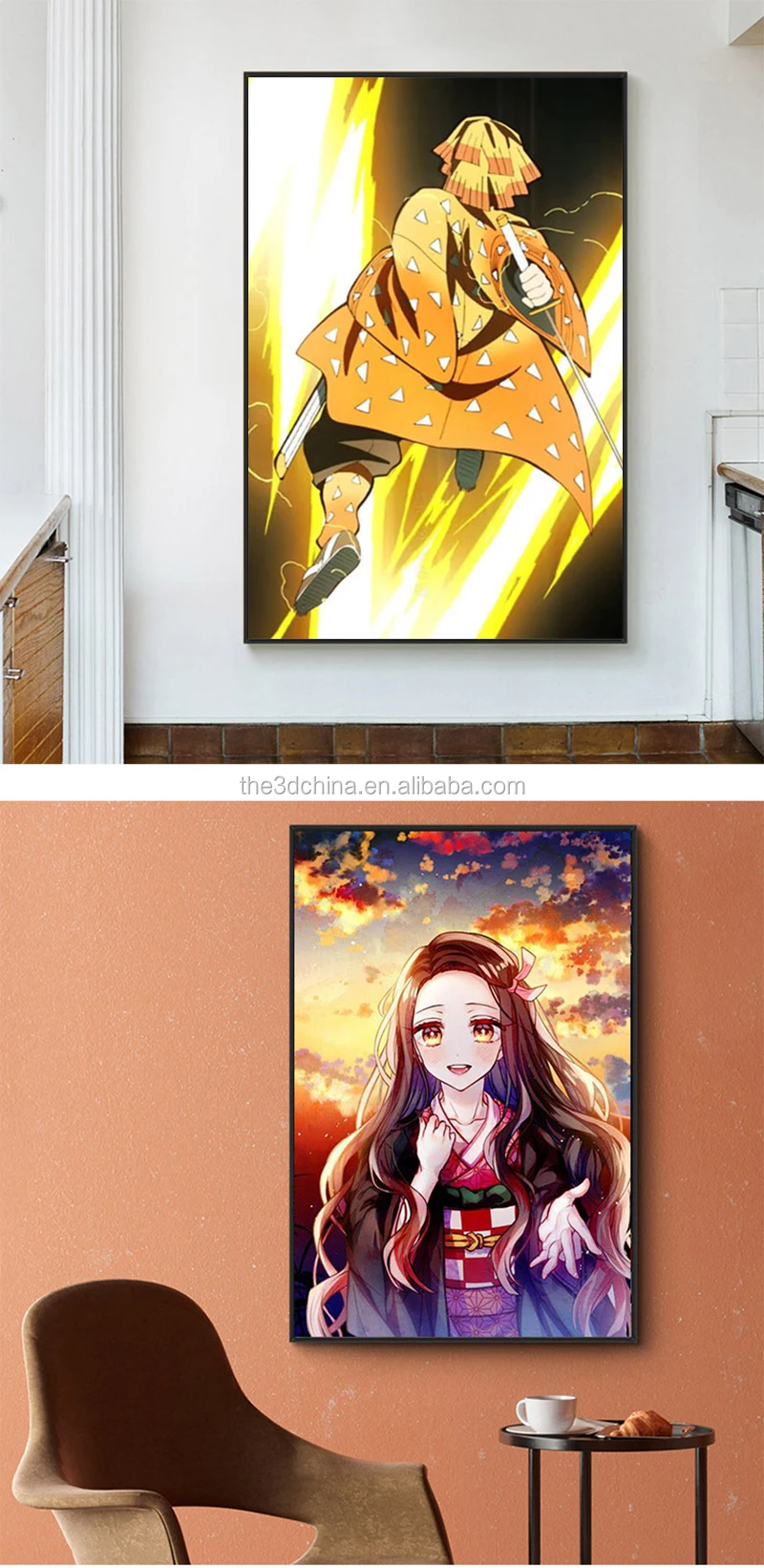 Custom Size 3D Lenticular Poster - Home Decoration Art
