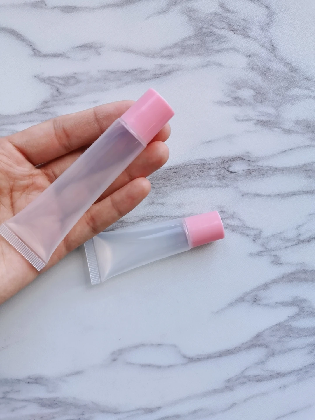 15ml Squeeze Cosmetics Container Lip Balm 10 Ml Squeeze Tubes Rose Gold ...