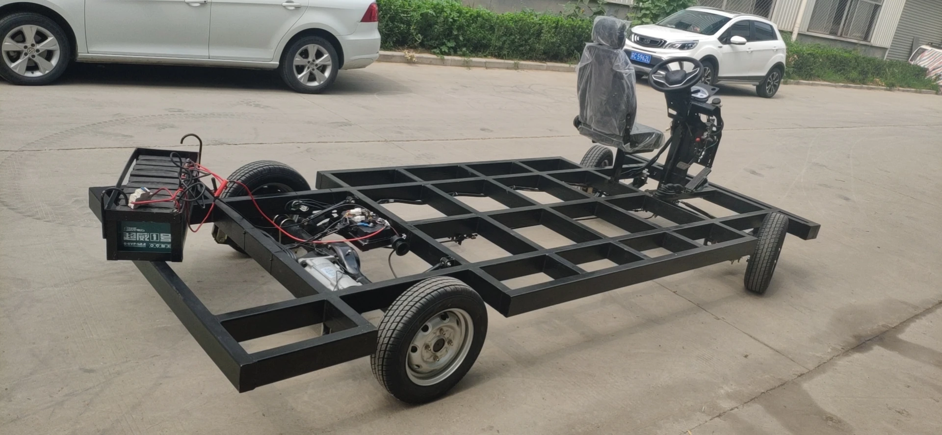 7.5kw Electric Motor Driving Chassis and Frame - AMIDA EV