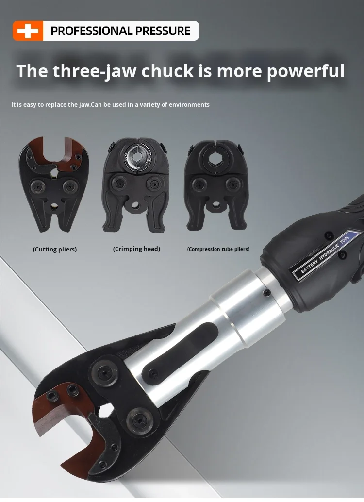 Multi-Functional Small Hydraulic Pipe Pressing Pliers Rechargeable ...
