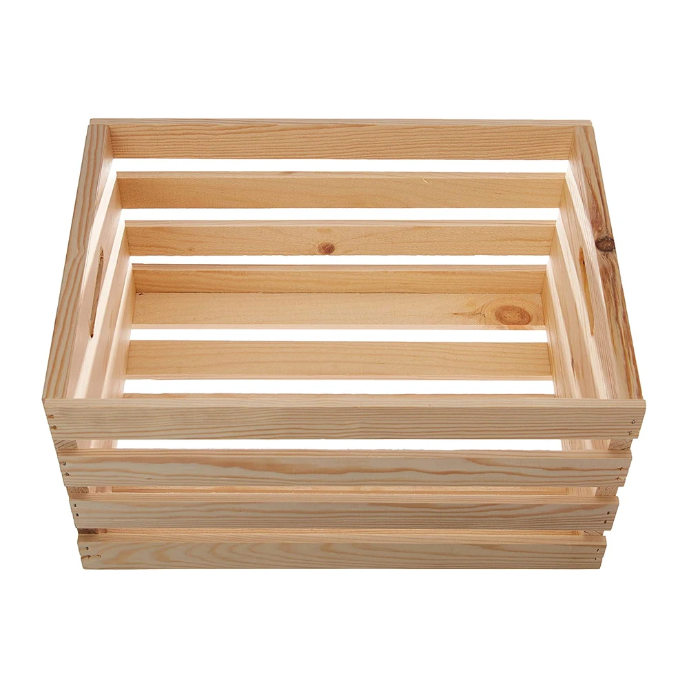 Cheap Wooden Fruit Gift Crates Wooden Vegetable Crates Wooden Storage ...