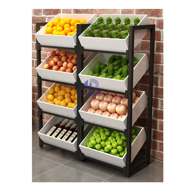 Rack De Frutas Supermercado Rack De Frutas E Vegetais De Exibição - Buy ...