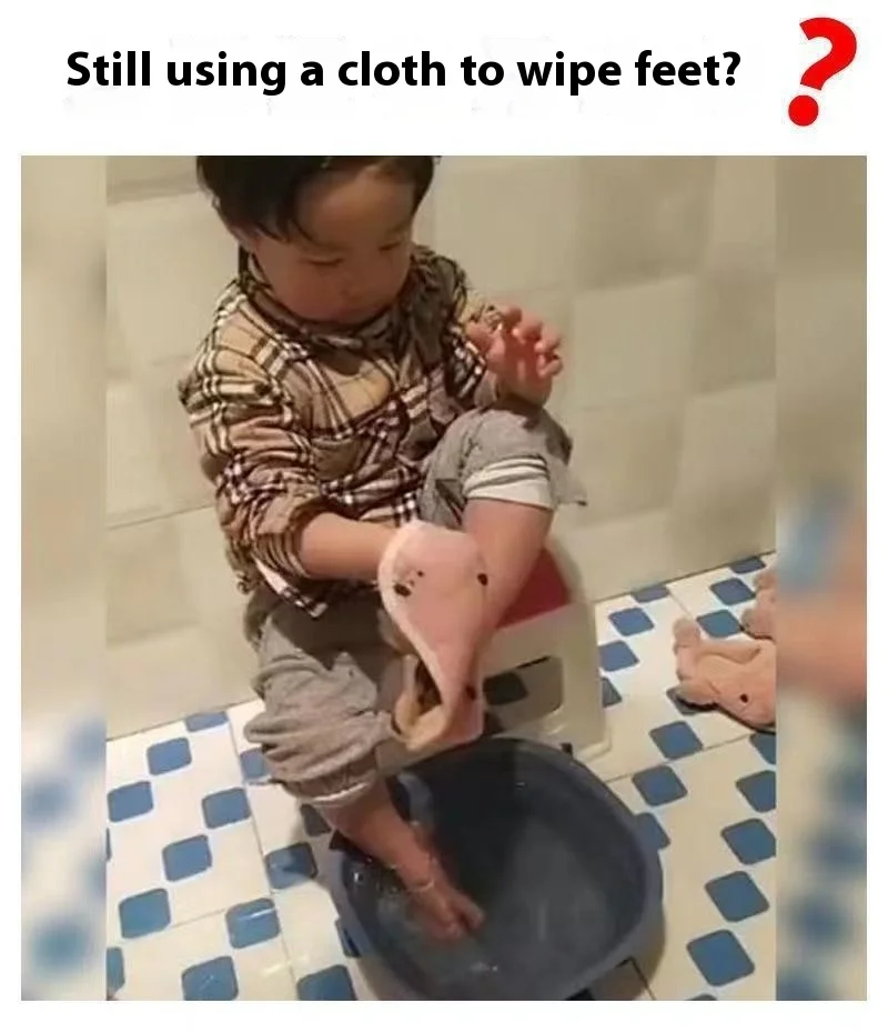Super Cost-Effective Disposable Foot Wipe Cloth for Hotels Thickened ...