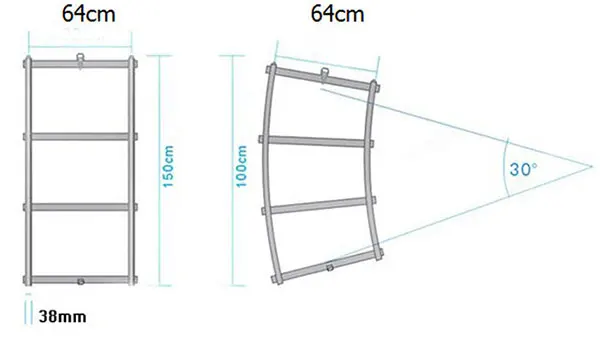 Studio Equipment Stainless Steel Dolly Camera Track Curved - Buy Studio ...