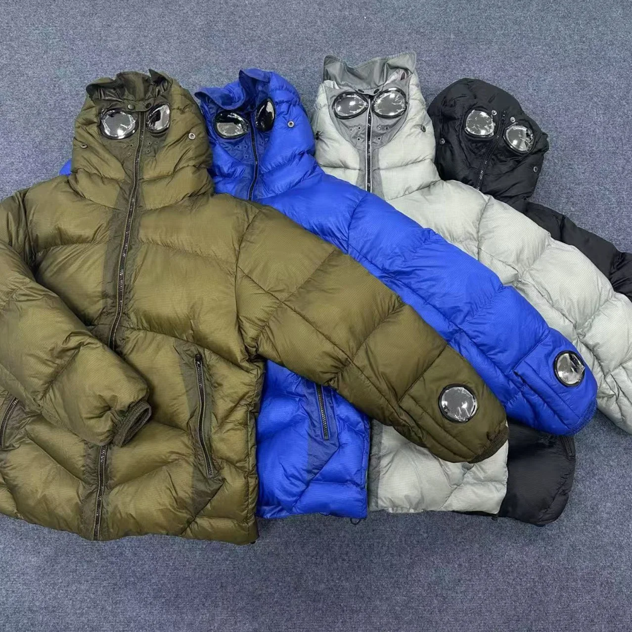 OEM Winter Windproof Heated Thermochromatic Thick Padded Heat Reactive ...