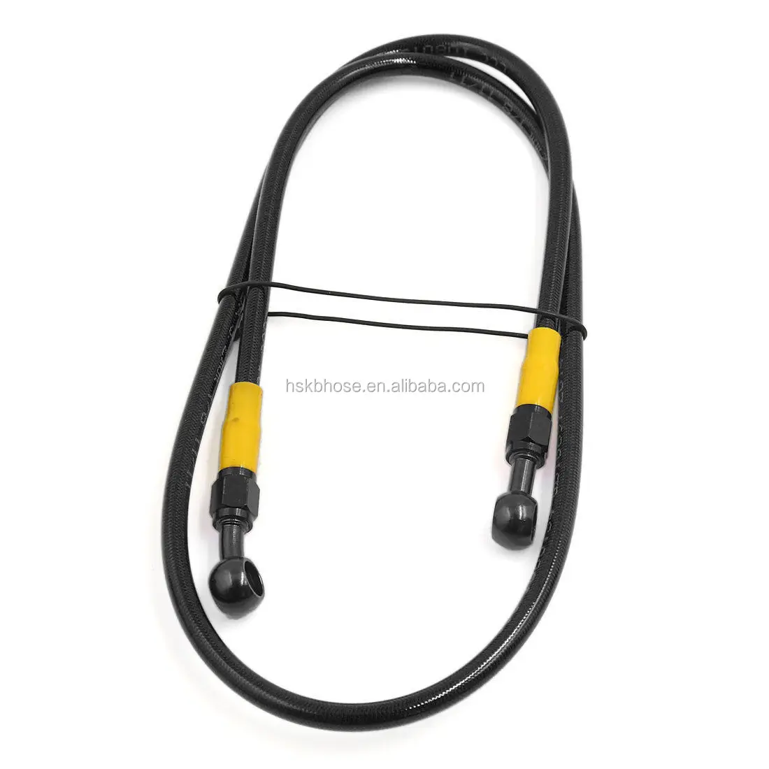 SAE J1401 1/8 Flexible Pre-Made Braided Brake Lines Hose