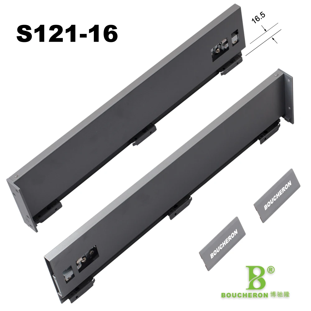 Soft Close Slim Tandom Box Panel Drawer Slides For Kitchen - Buy ...