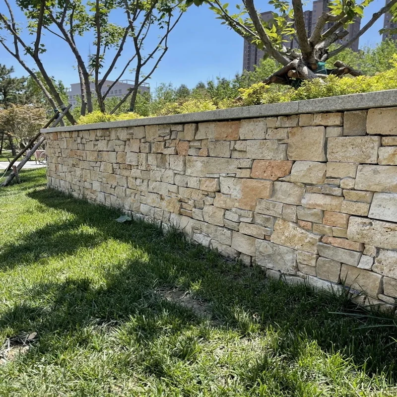 Wholesale Yellow Slate Cultural Stone for Wall Cladding