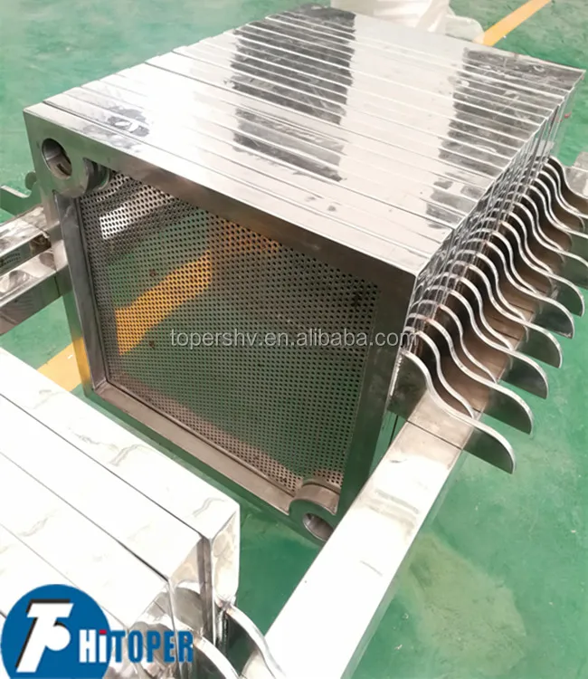 China Fine Filtration Stainless Steel Frame Filter Machine