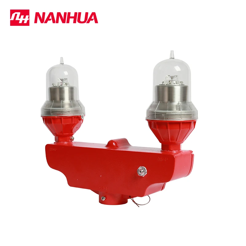 Ls810d Aircraft Warning Light Double For Telecom Tower,Building,Cranes ...