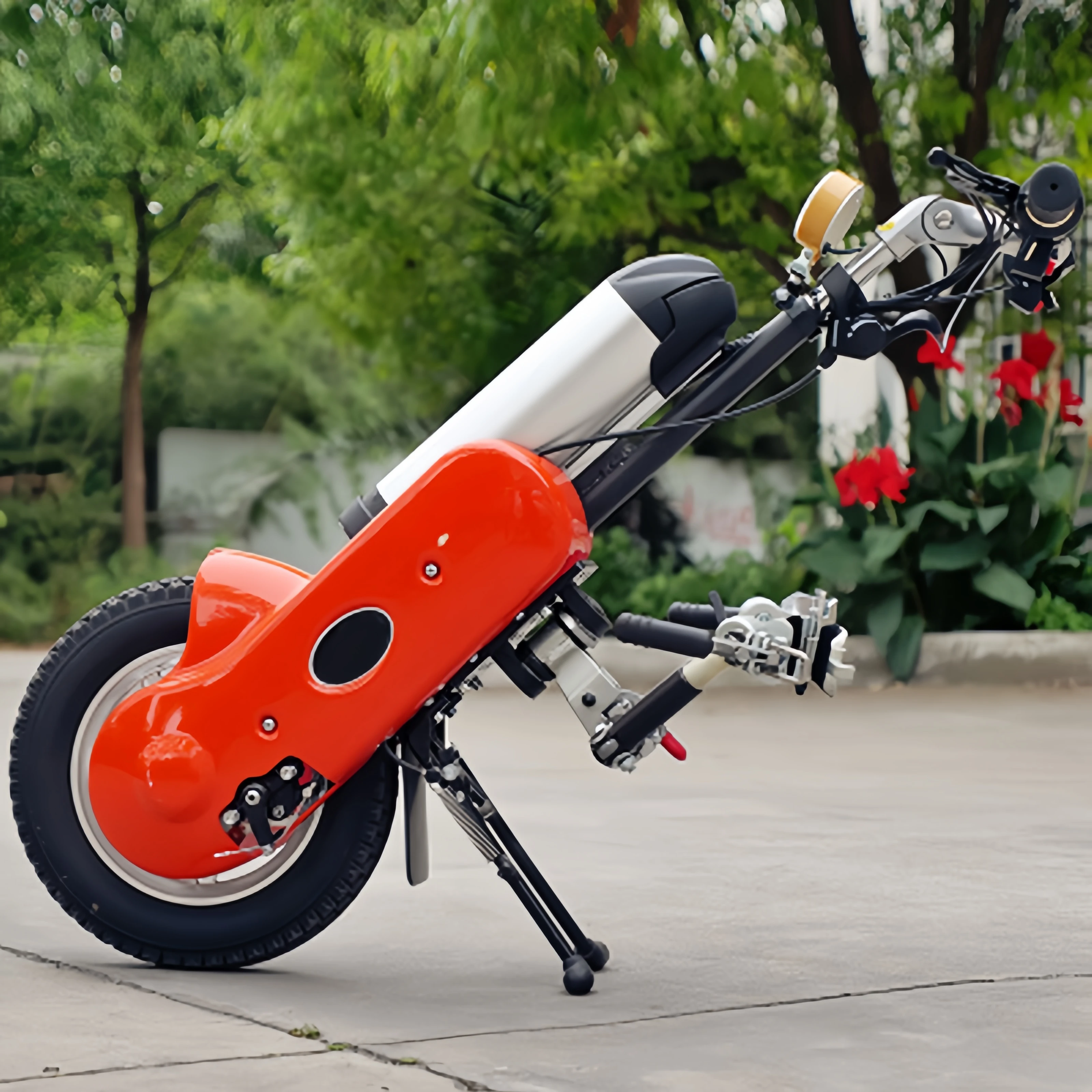 400W Electric Handcycle Wheelchair Attachment - 36V Power