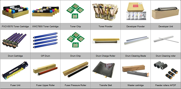 Original 2nd BTR Bias Transfer Roller for Fuji Xerox Printers