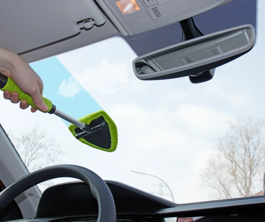 Windshield Glass Cleaner Kit - Efficient Car Cleaning Tools