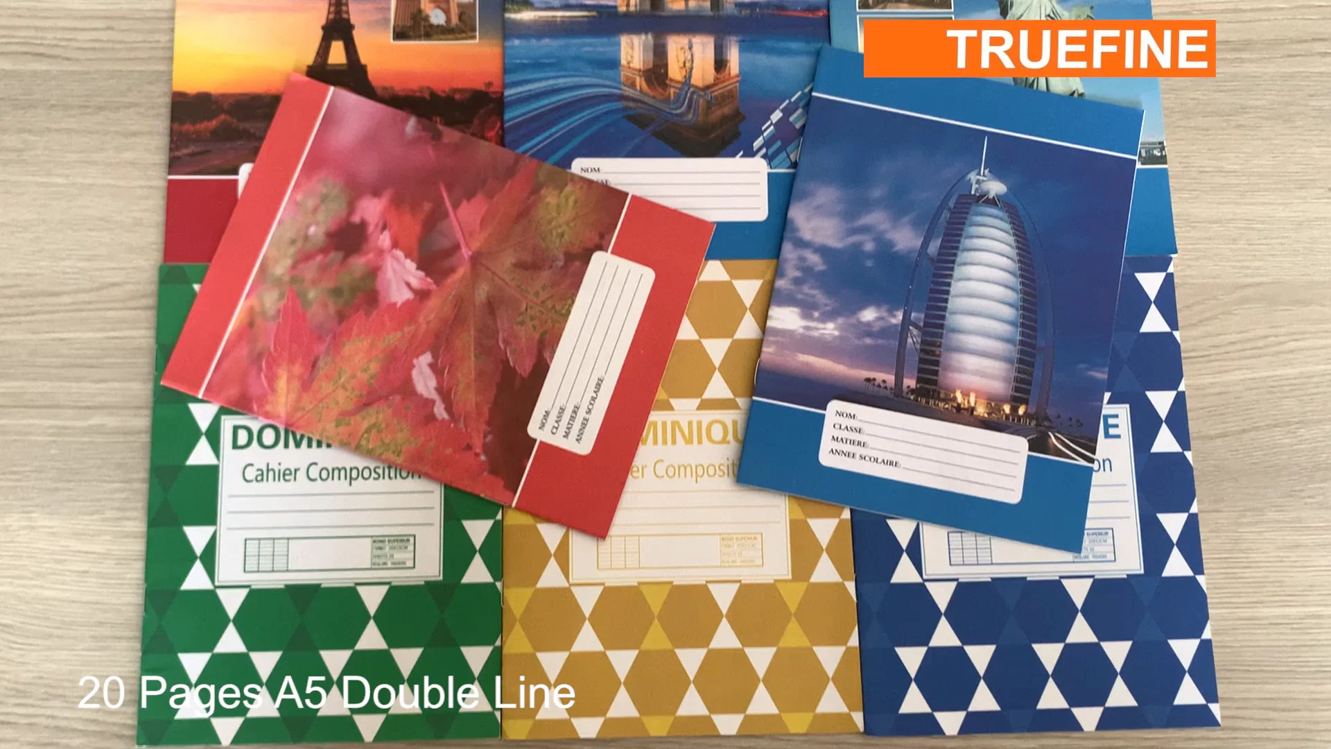 18 Sheets 17*22cm Double Line Exercise Book - Buy Double Line Exercise ...