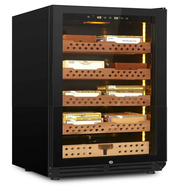 Cigar Humidor With Compressor And Humidifier Constant Humidity And ...