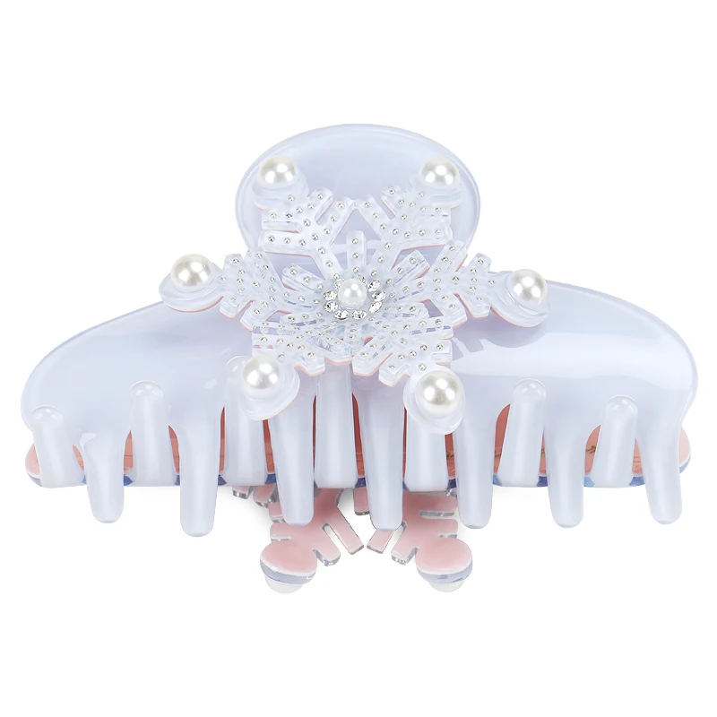 Elegant Snowflake Hair Claw Clips | Fashion Christmas Hair Accessories ...