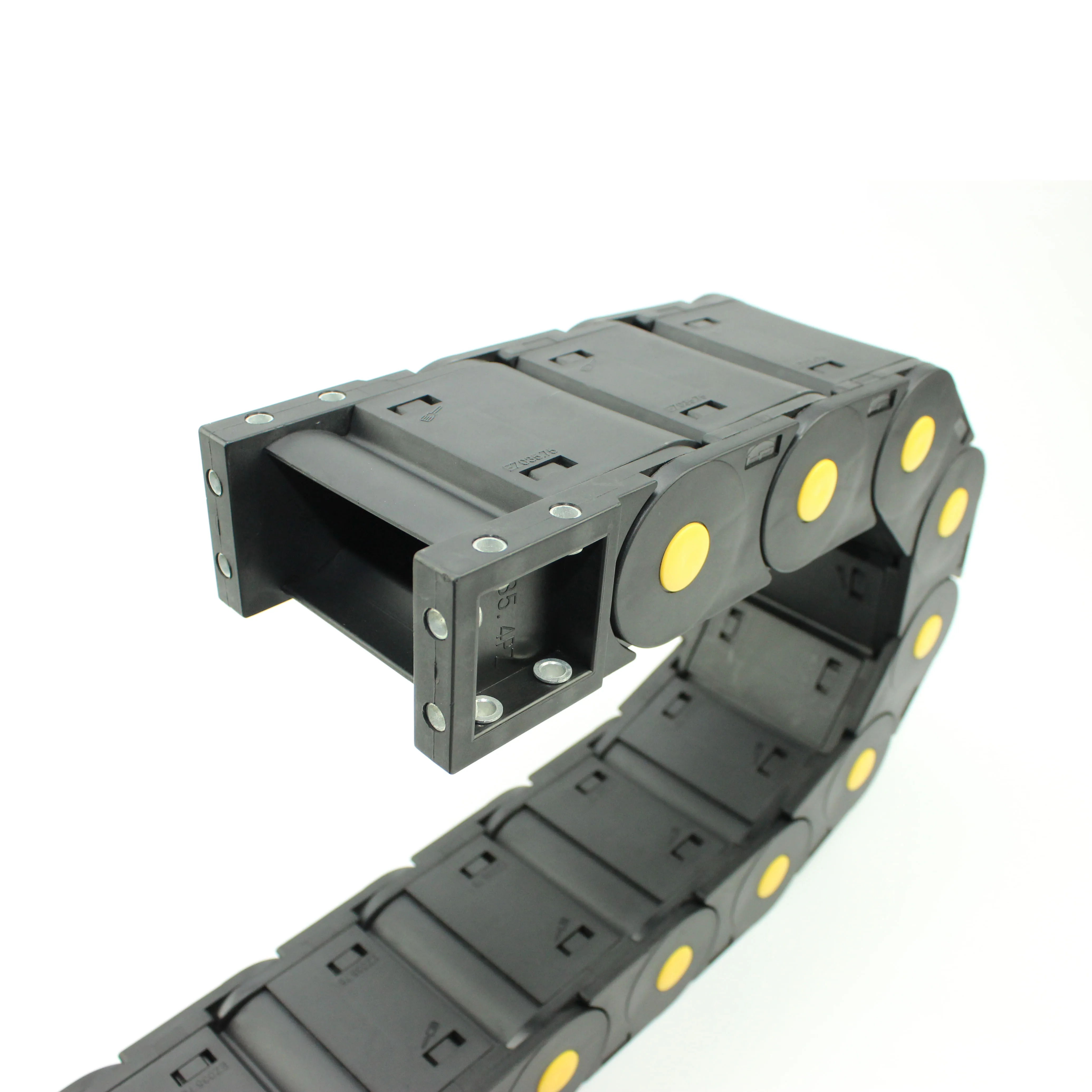 Plastic Cable Bracket For Flexible Track Cable Trough Bridge Drag Chain ...
