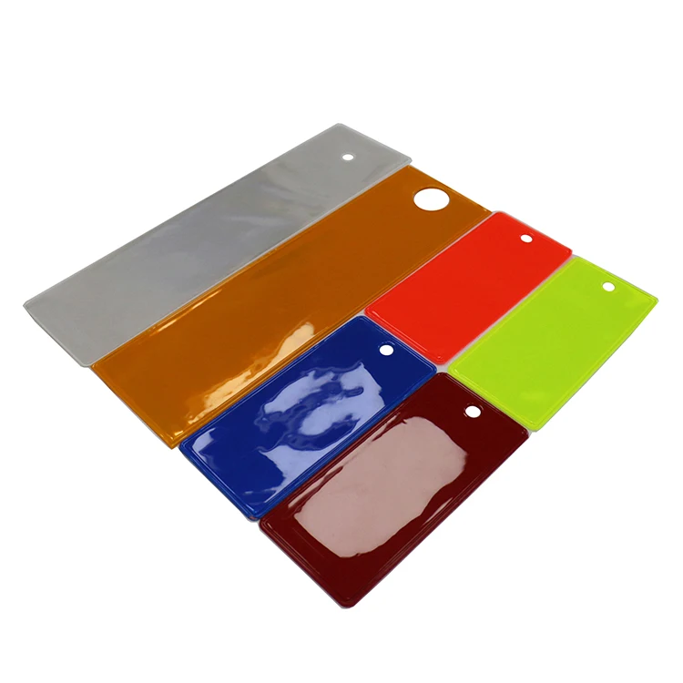 High Visibility Reflective Dropper PVC Both Side Reflective Streamer ...