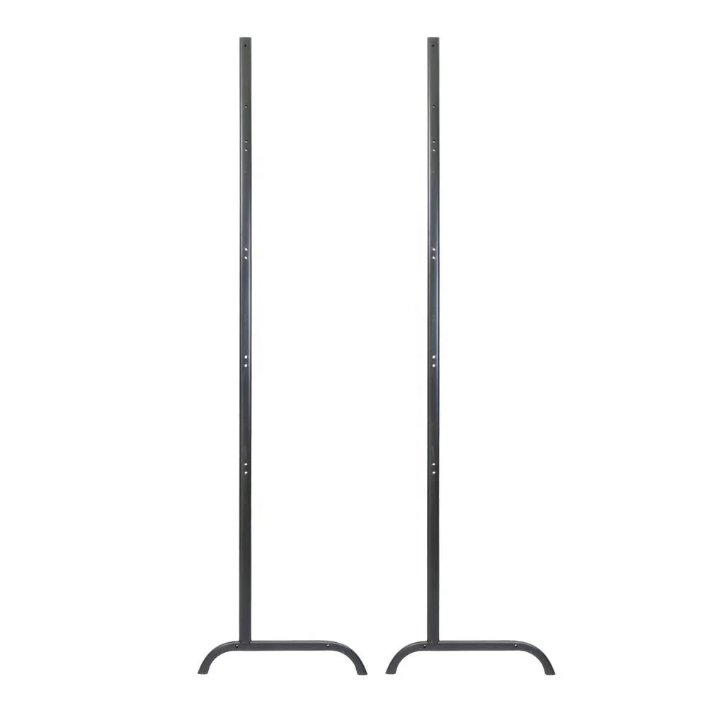 Metal Flooring 4 Shelves Slanted Magazine Display Rack