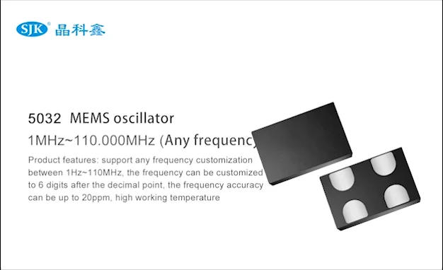 Sjk8009 Smd 5032 Mems Programmable Oscillator,15pf Crystal Oscillator ...