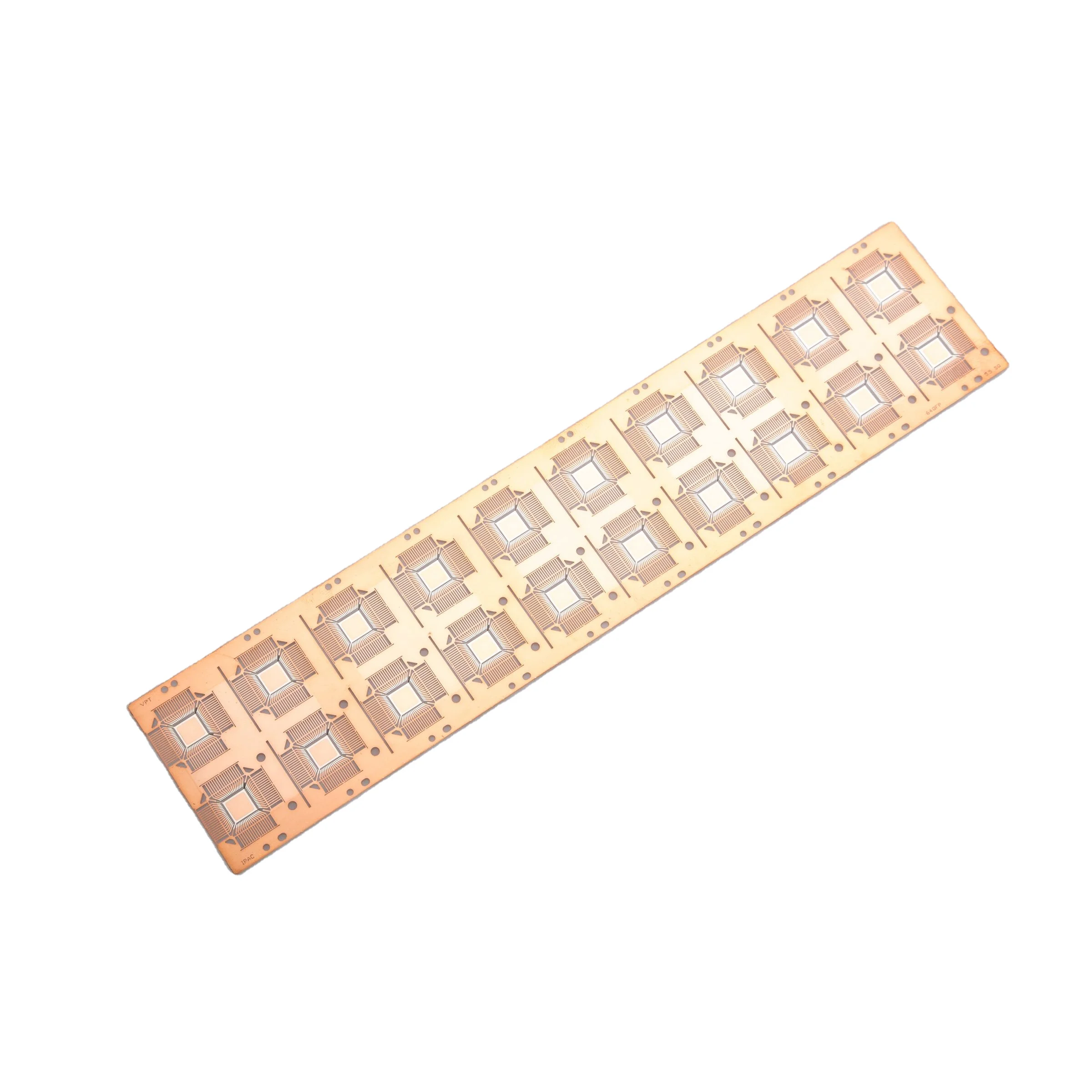 Ic Lead Frame Strips With Plating Silver - Buy Metal Strip With Holes ...