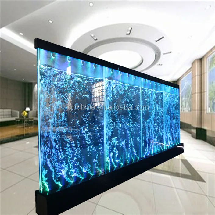 Custom Made Upscale Color Changing Restaurant Decoration Glass ...