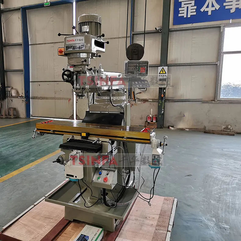 China Manufacturer Manual Milling Machine Taiwan Head Vertical Turret ...