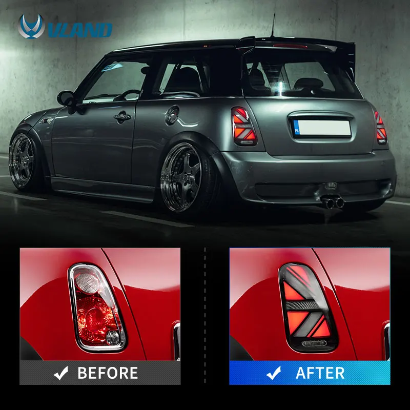 Vland Factory Led Taillights Sequential Turn Signal Rear Tail Light For ...