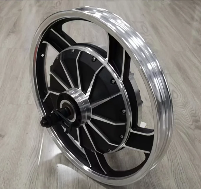 17 Inch 72V 3000W Electric Motorcycle Wheel Hub Motor