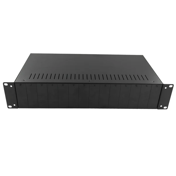 Media Converter Rack 2u 19inch Dule Power 14 Port - Buy 14 /16 Slot ...