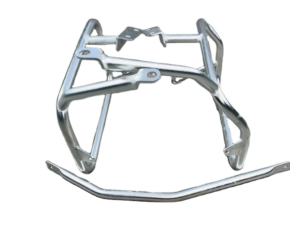 Motorcycle Pannier Racks Frame Saddlebag Side Bracket Top Rear Case Box ...