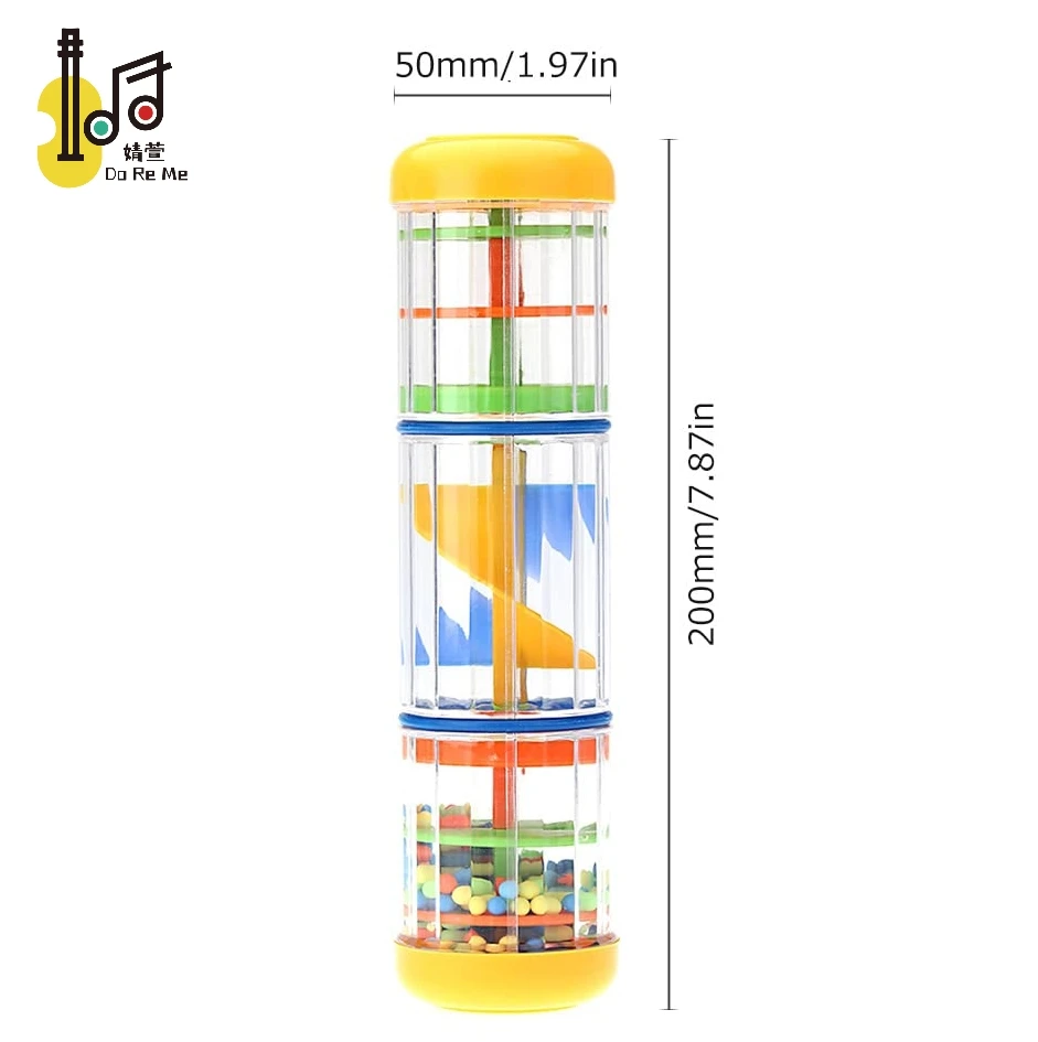 Musical Instrument Percussion 8 Inch Rain Sound Maker Rain Stick ...