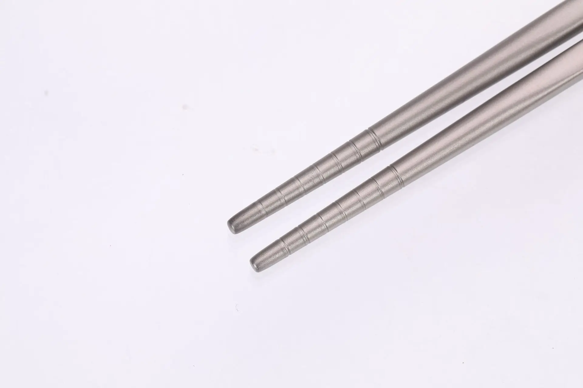 Pure Titanium Outdoor Chopsticks Hollow Short Square Non-Slip Portable ...