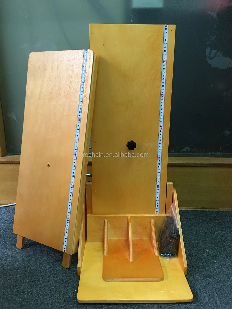 RC-HMB01 Wooden Children Height Measuring Board - Accurate & Foldable