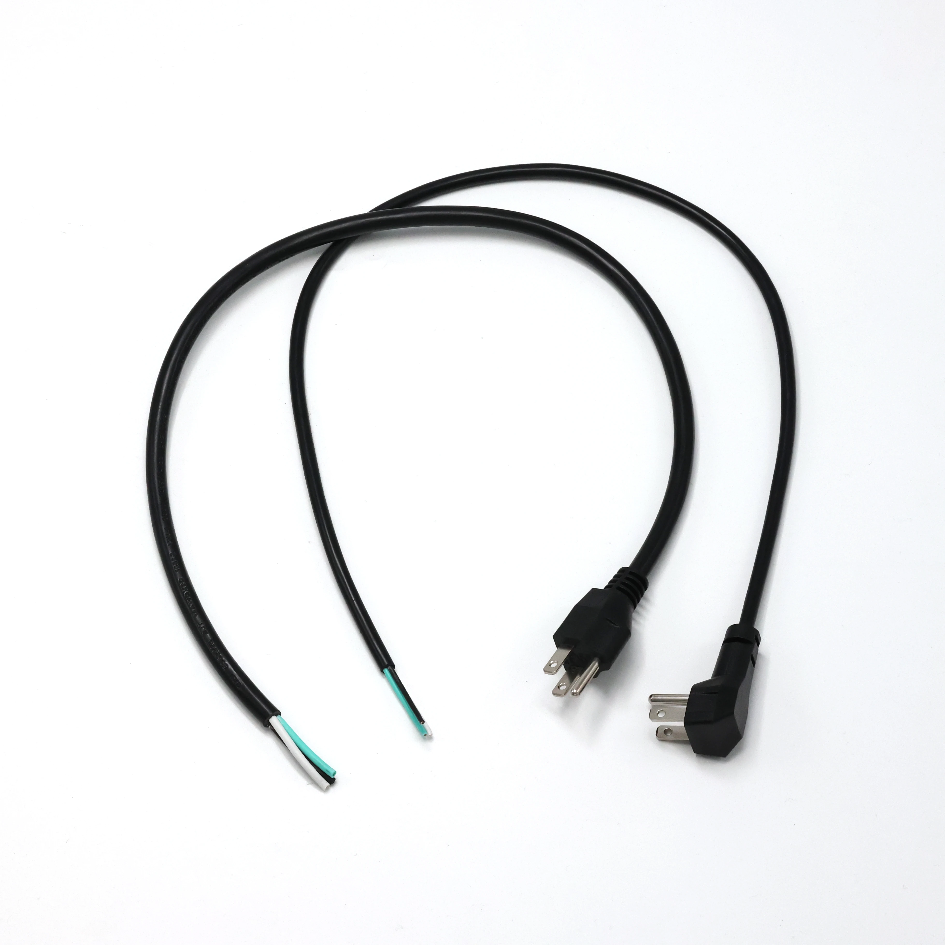 Chengken Us Right Angle 3 Pin Universal Power Cable Computer Monitor Tv ...
